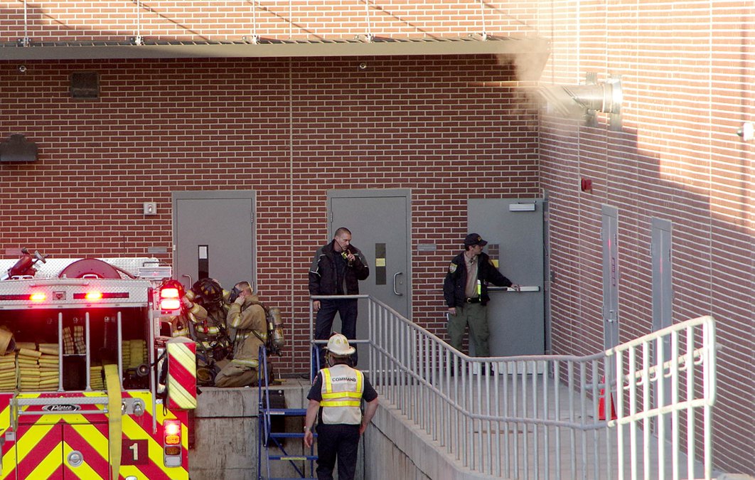 Jail fire causes downtown disruption - Forsyth News